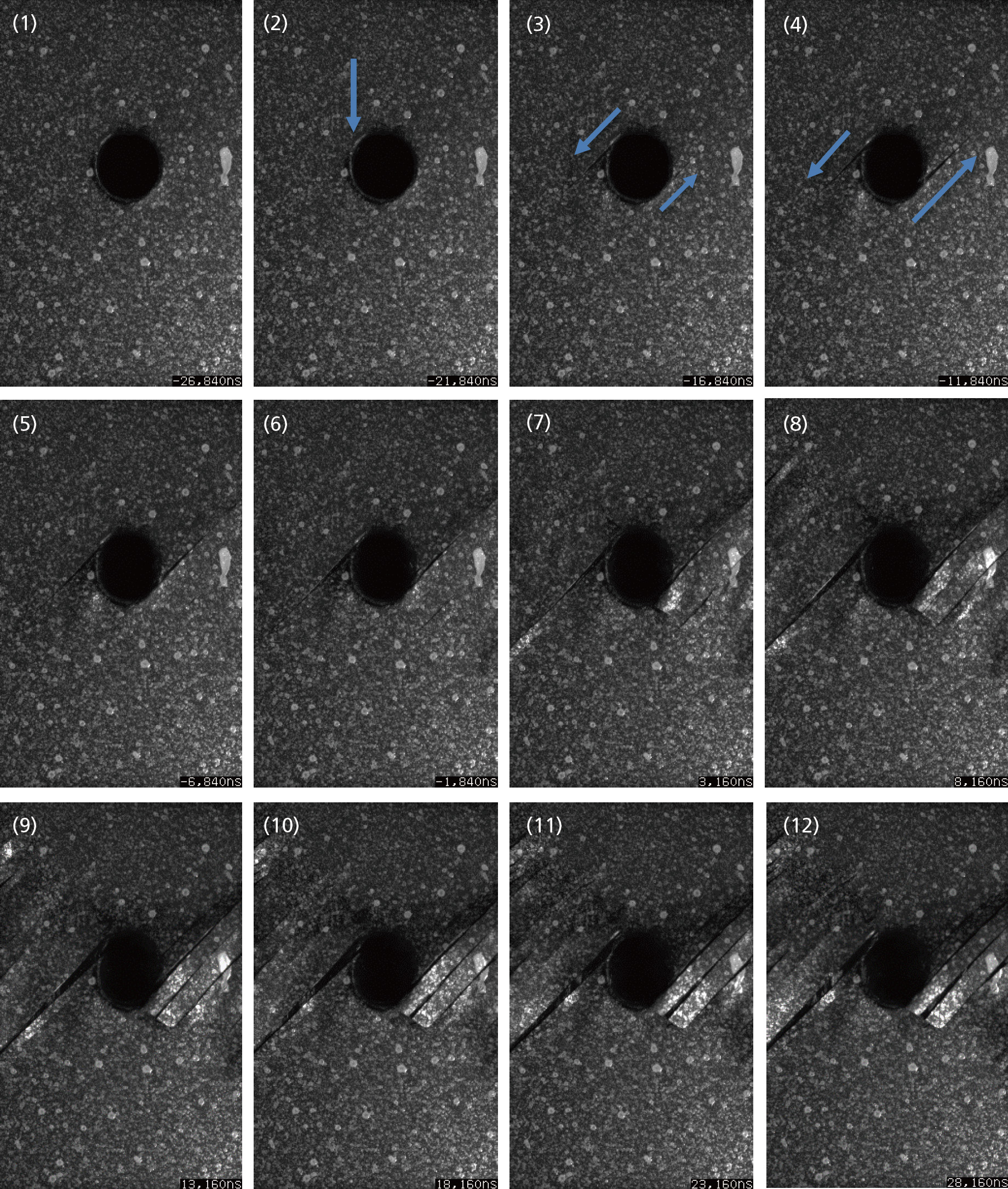 Observing Open-Hole CFRP Failure in Tensile Tests | Shimadzu HPV-X2